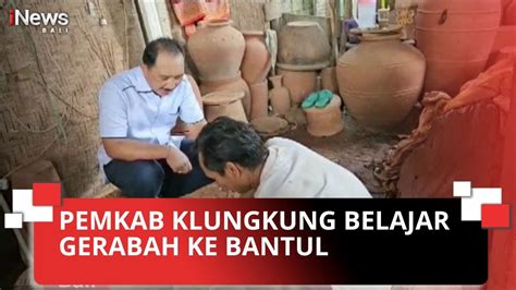 Belajar Gerabah Ke Bantul PJ Bupati Jendrika Ingin Bangkitkan Kembali