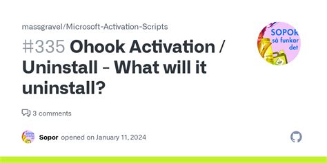 Ohook Activation Uninstall What Will It Uninstall · Issue 335