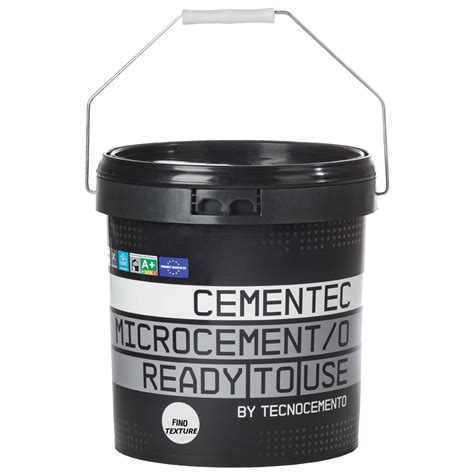 Tecnocemento Gr Πατητή Τσιμεντοκονία Το Cementec Fino Texture Microcement Ready To Use είναι