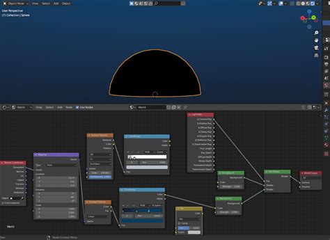 Node Editor Problems With Mixrgb For Background Blender Stack Exchange