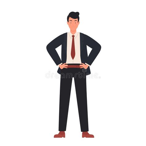 Teacher Wearing Glasses Holding Pointer Stock Illustrations 24