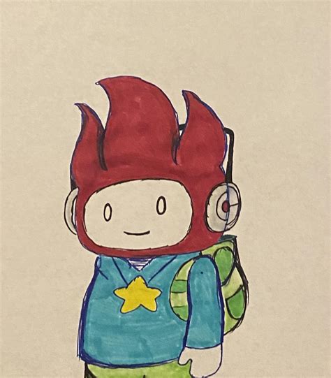 Maxwell Fan Art Oc R Scribblenauts