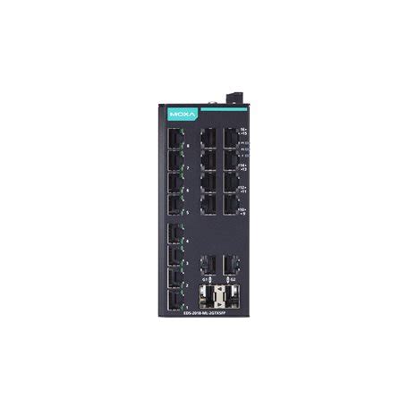 EDS 2018 ML Series Unmanaged Switches MOXA