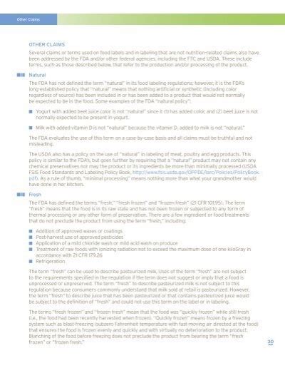 Structure Function Claims