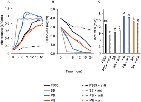 Frontiers Polyclonal Antibodies Inhibit Growth Of Key Cellulolytic Rumen Bacterial Species