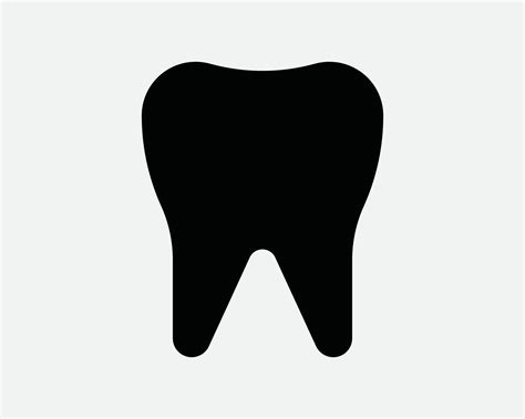 Molar Teeth Icon Dental Teeth Dentist Care Mouth Oral Enamel Root