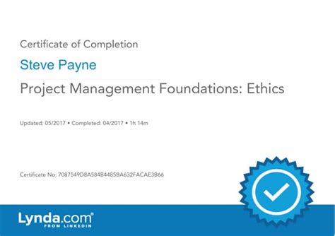 Project Management Foundations Ethics Pdf