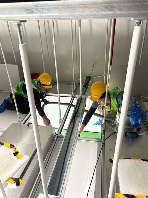 Walkable Ceiling Initial Cleaning For Clean Room 1 Hygiene Sanitary Cleaning Services Sdn Bhd