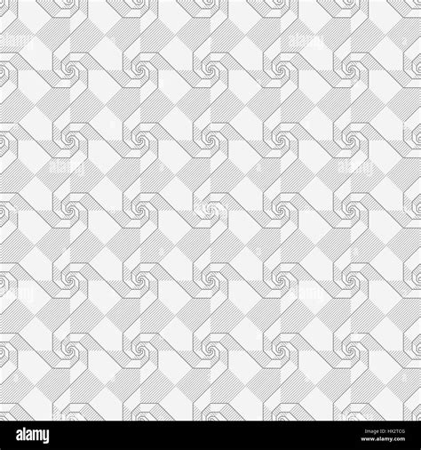 Seamless Pattern Abstract Geometrical Background Modern Stylish Texture With Thin Lines