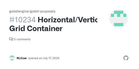 Horizontal Vertical Grid Container Issue Godotengine Godot