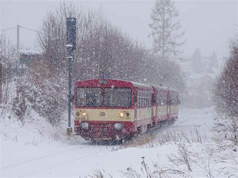 Čd Class 810 Entering Nové Město Na Moravě R Trains