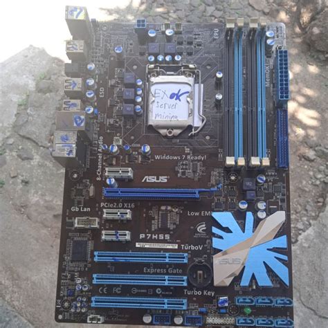Jual Mainbroad Mobo Asus P7h55 Lga1156 Ddr3 Ex Server Normal Shopee