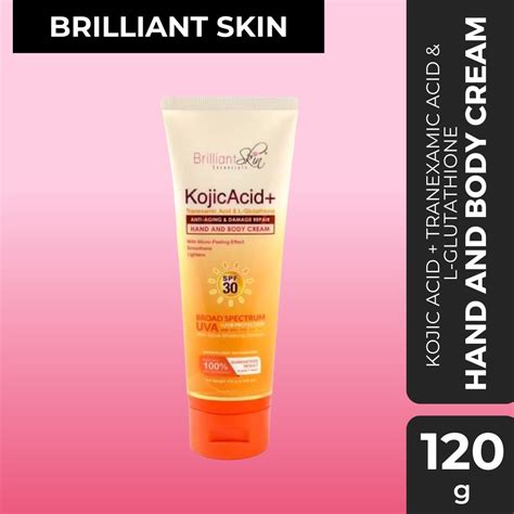 Authentic Brilliant Skin Kojic Acid Tranexamic Acid And L Glutathione