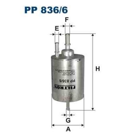 Filtros combustível FILTRON PP836/6 - Norauto