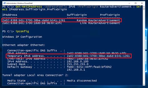 Discovering Temporary Ipv6 Global Unicast Addresses Privacy Extensions With Powershell Sid