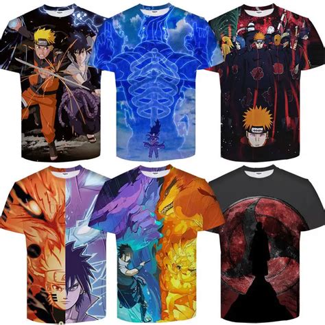 New Design Full Printed Co Branded By Popular Japanese Anime T Shirts