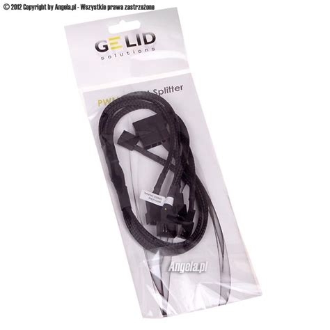 Gelid rozgałęziacz 4x 4pin PWM + zasilanie z Molex CA-PWM-03 ...