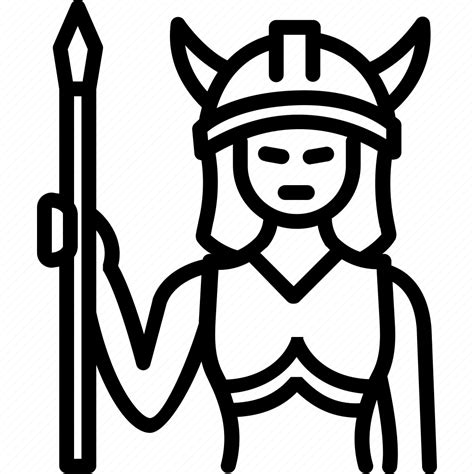 Warrior Woman Fighter Soldier Combatant Knight Defensive Armored Icon Download On Iconfinder