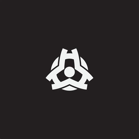 Triple H Monogram Logo Design 13992945 Vector Art At Vecteezy