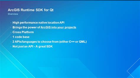 Developing Cross Platform Apps With The ArcGIS Runtime SDK For Qt Ppt
