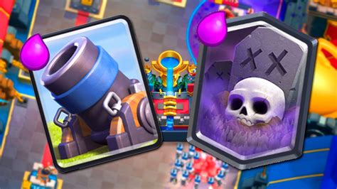 Clash Royale Mortero Cementerio Youtube