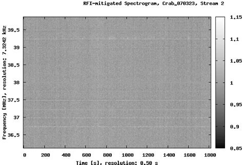 Figure E13 Dataset Crab 070323 Spectrogram After Rfi Mitigation
