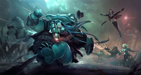 Tahm Kench Jinx Katarina Lux Graves Blitzcrank Wallpapers Fan