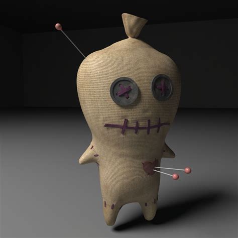 Voodoo Doll 3d Model 39 Max Unknown Fbx 3ds Free3d