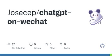 GitHub Josecep Chatgpt On Wechat