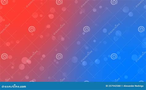 Blue Sparkle And Red Orange Bokeh Gradient Background Loop Motion Moving Bubbles Colorful