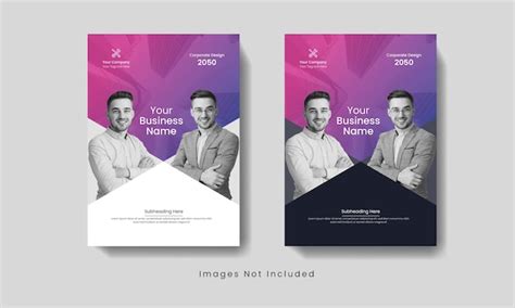 A4의 기업 책 표지 디자인 템플릿입니다 브로셔 연례 보고서 잡지 포스터에 적용 가능 프리미엄 벡터