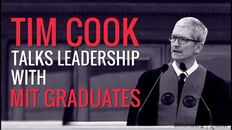 5 Key Moments From Tim Cooks Commencement Speech At Mit Youtube