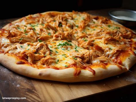 Domowa Pizza z kurczakiem Łatwe Przepisy