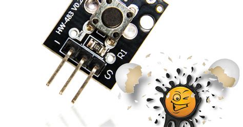 KY 004 Button Taster Benutzereingabe User Input Modul IoT Powered By