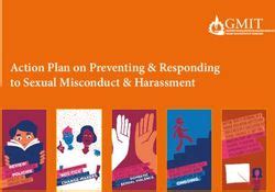 Action Plan On Preventing Responding To Sexual Misconduct Harassment GMIT