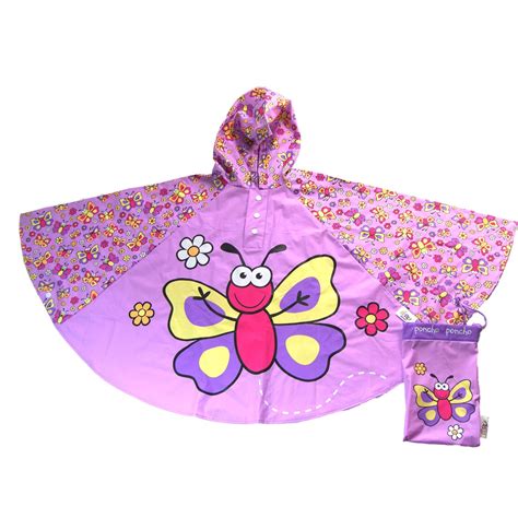 Kinder Regenponcho Regencape Regenschutz Regen Poncho Ebay