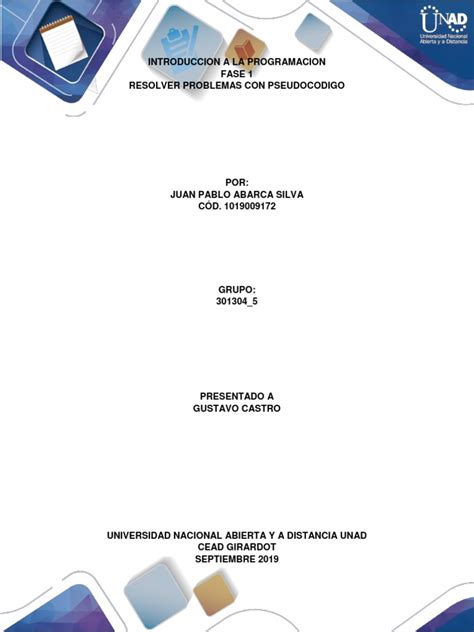 introducción a la programación con pseudocódigo pdf algoritmos programación de computadoras