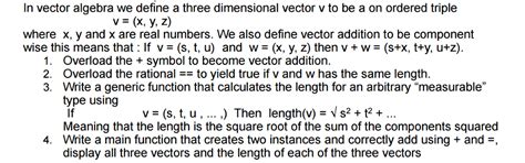 solved in vector algebra we define a three dimensional