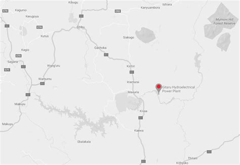 Gitaru Dam Abiri Kenya