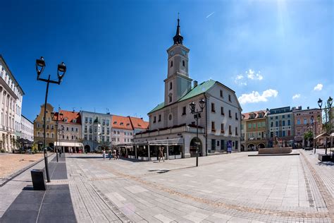 Market Square Gliwice Poland Shot With Samyang Fisheye 8m Flickr