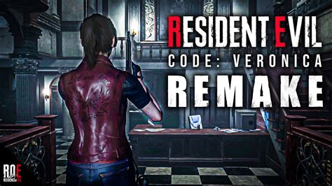 Resident Evil Code Veronica Fan Remake Gameplay And First Look