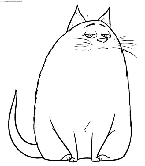 Dibujos De Personajes De Mascotas Para Colorear