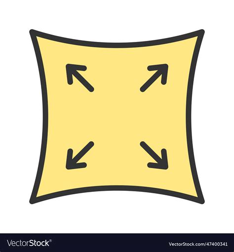 Elasticity Icon Image Royalty Free Vector Image