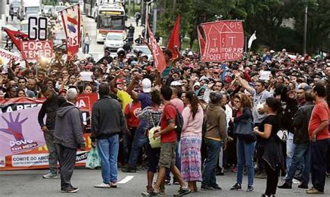 Mtst Protesta Contra Reforma Da Previdência 17022018 Diário Do