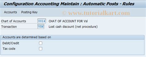 Obxv Sap Tcode C Fi Table T030