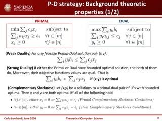 Primal Dual Ppt