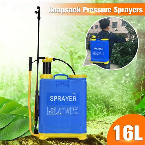 Manual Agricultural 16 Litre Knapsack Pressure Spot Sprayers Weed