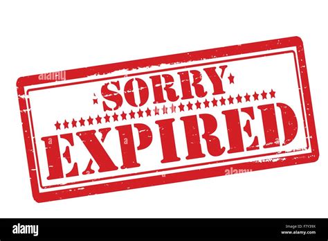 Expired Stamp Stock Vector Images Alamy