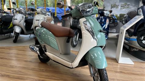 Suzuki Access 125 New Ice Green Colour On Road Price YouTube