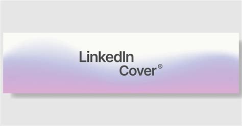 Premium Vector Blue Minimalist Linkedin Cover Banner With Blurred